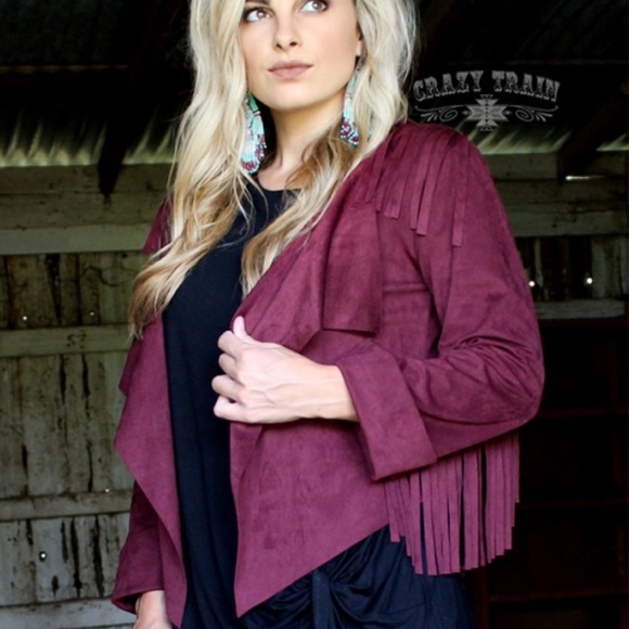Crazy Train | Jackets & Coats | Calamity Jane Blazer By Crazy Train ...